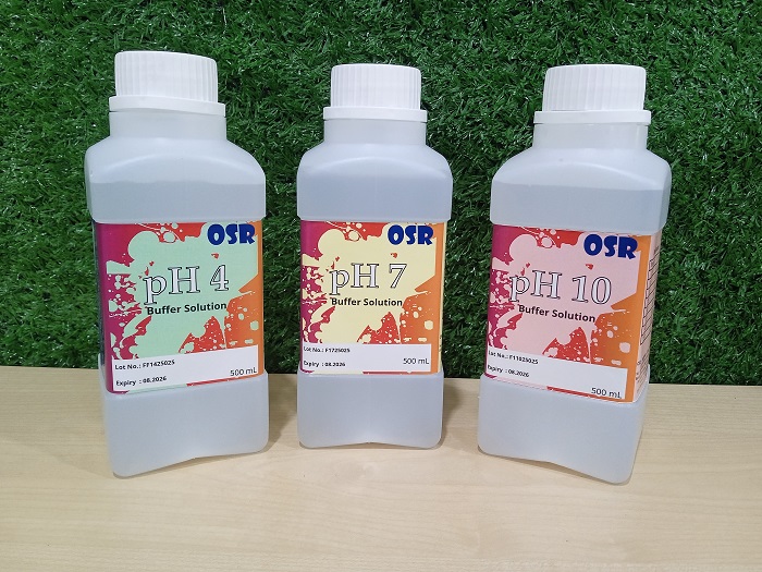 OSR pH Buffer Solution pH 4, 7, 10; 500ml | Shopee Malaysia