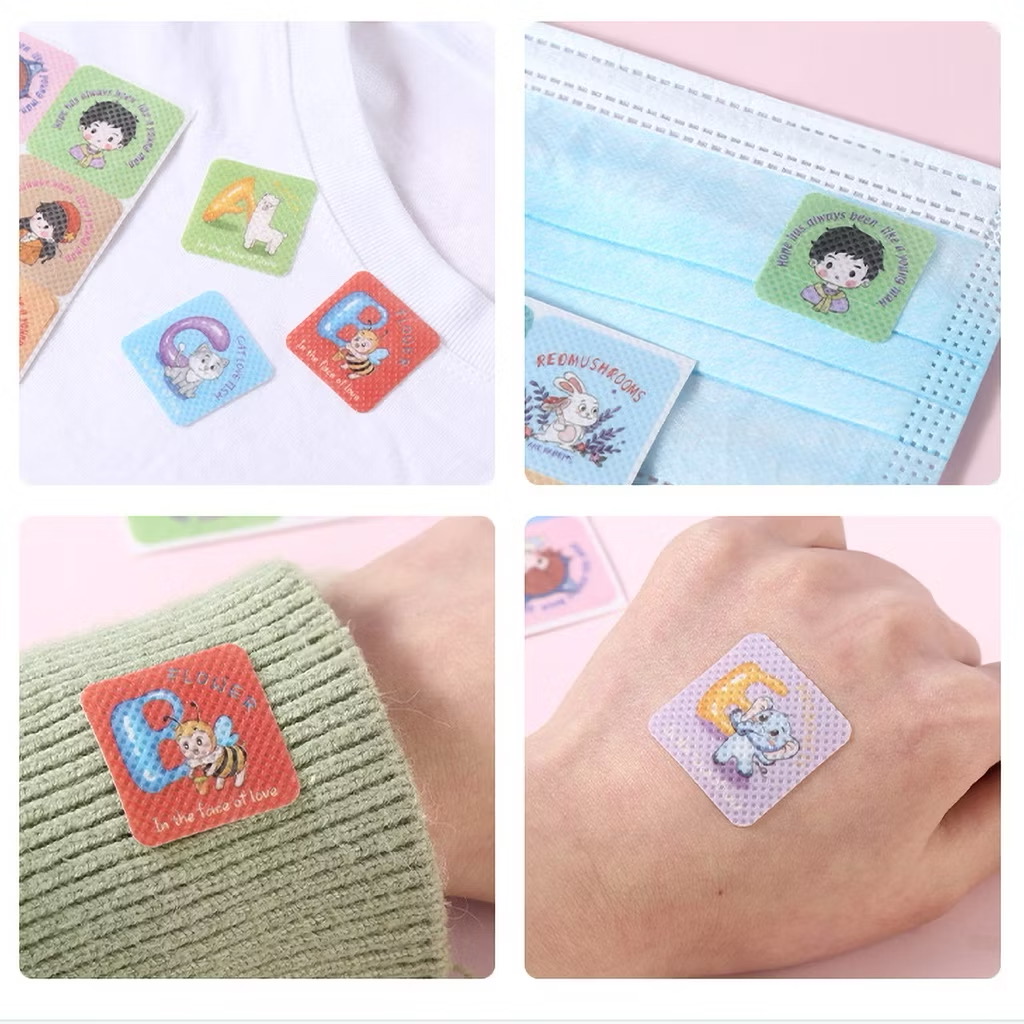 300Pcs Anti Mosquito Patch Essential Oil Cartoon Mosquito Repellant ...