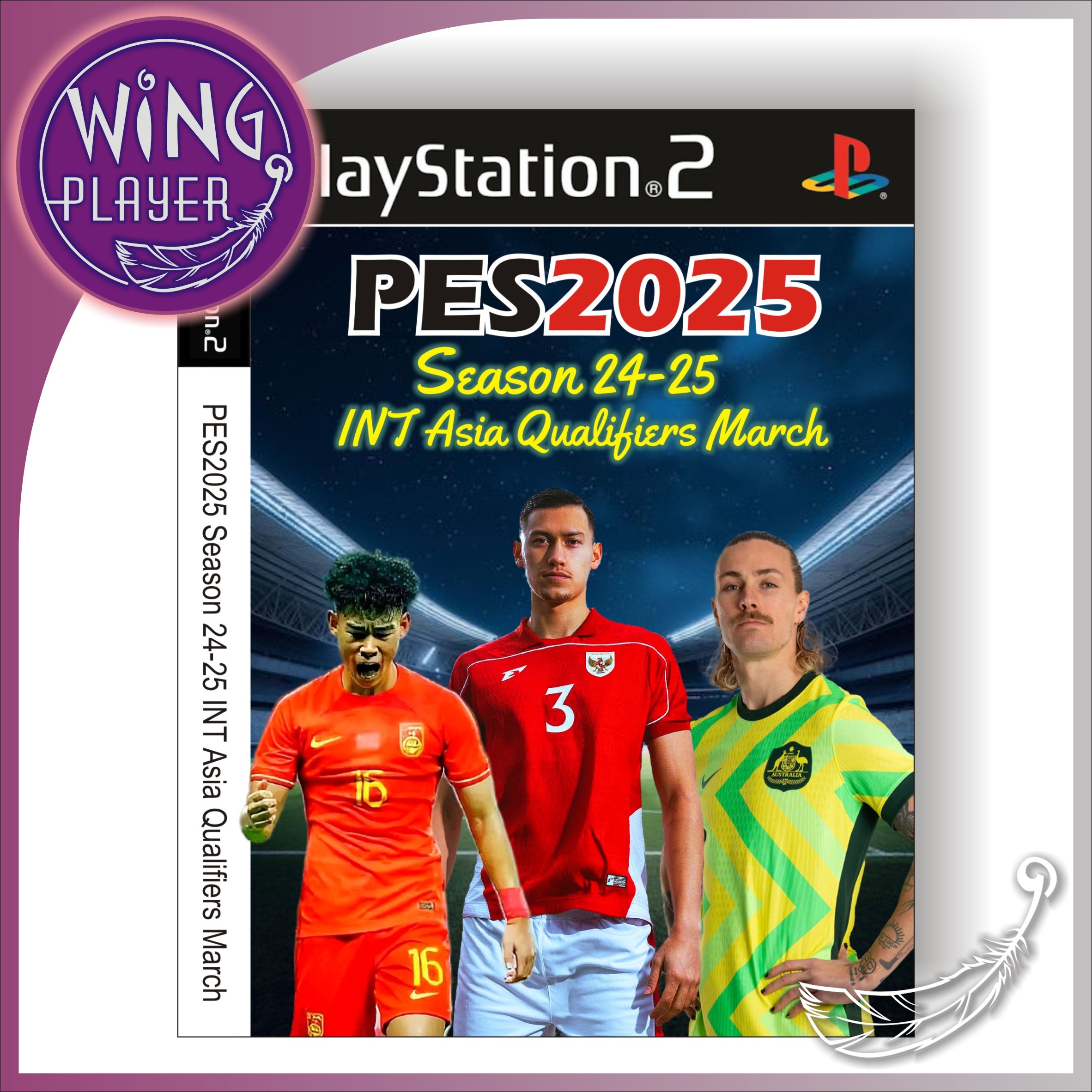 PS2 Game - PES2025 Season 24-25 INT Asia Qualifiers March | Shopee Malaysia