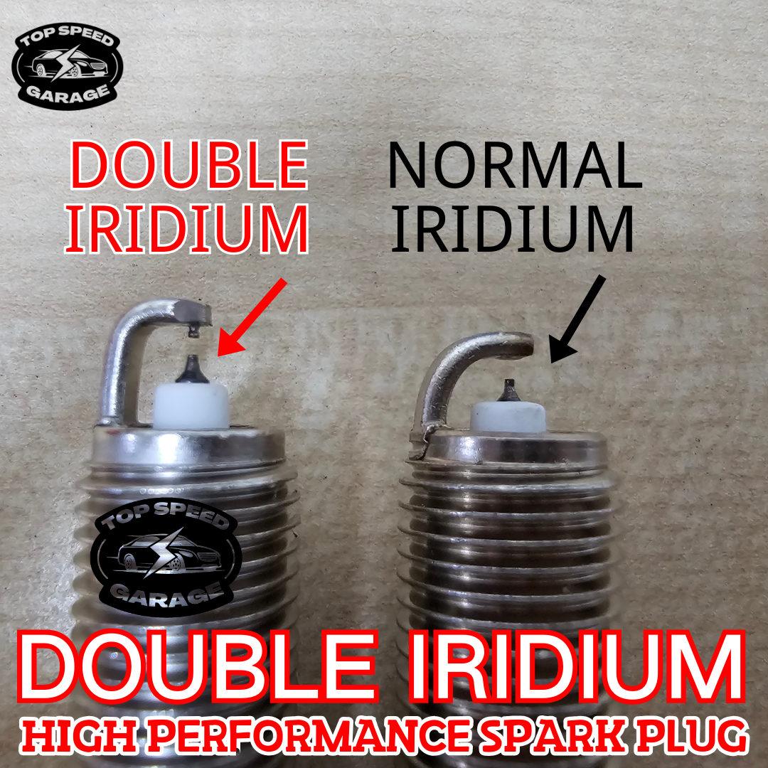 ASUKI JAPAN Double Iridium Spark Plug (1SET 4PCS) - PERODUA BEZZA ...