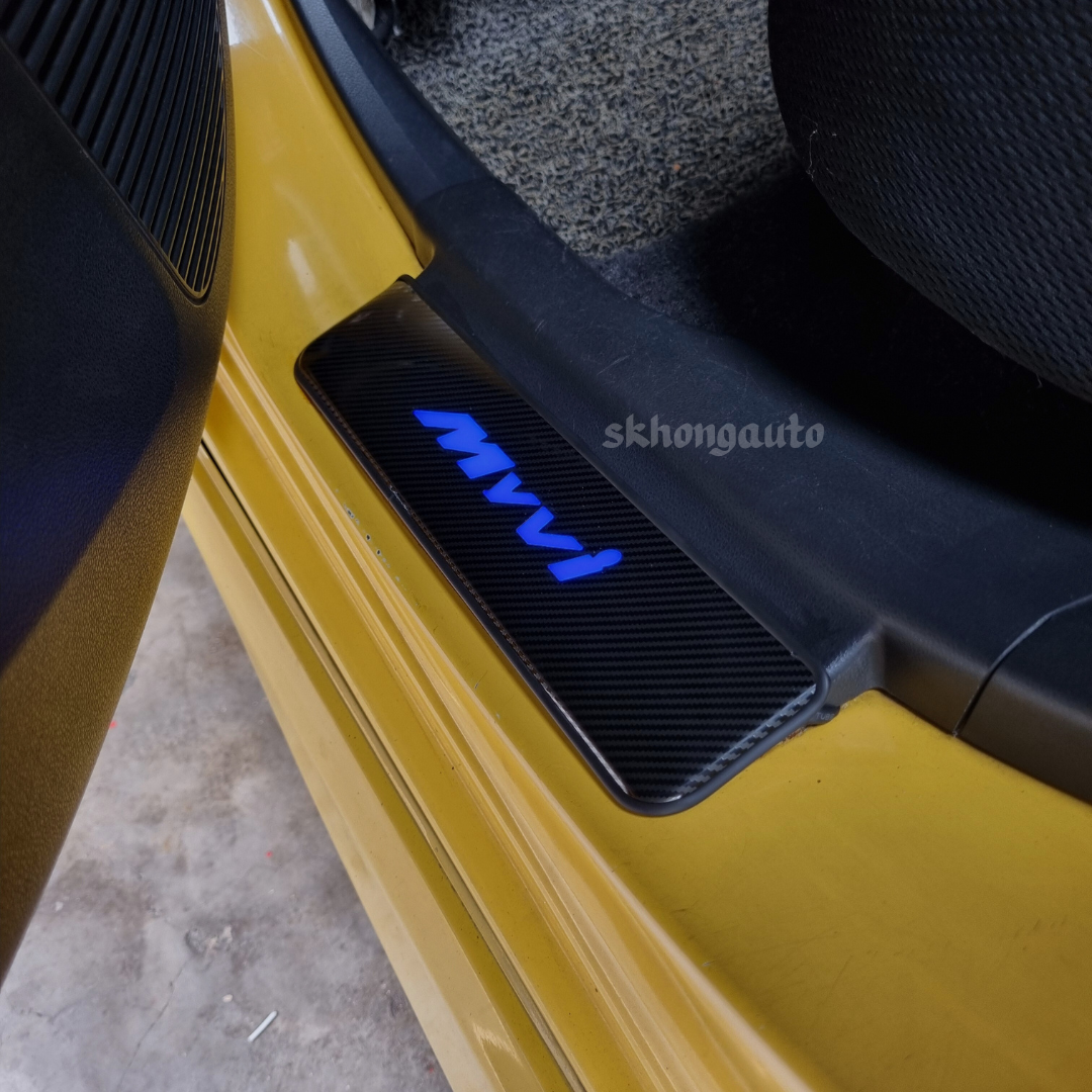 Perodua Myvi lagi best /myvi icon 2011-2017 Carbon Fiber Led Door Side ...