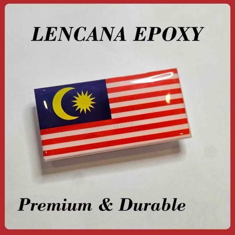 🇲🇾LENCANA JALUR GEMILANG｜PIN｜国旗徽章｜Brooch Tudung Bunga Raya | Kerongsang ...