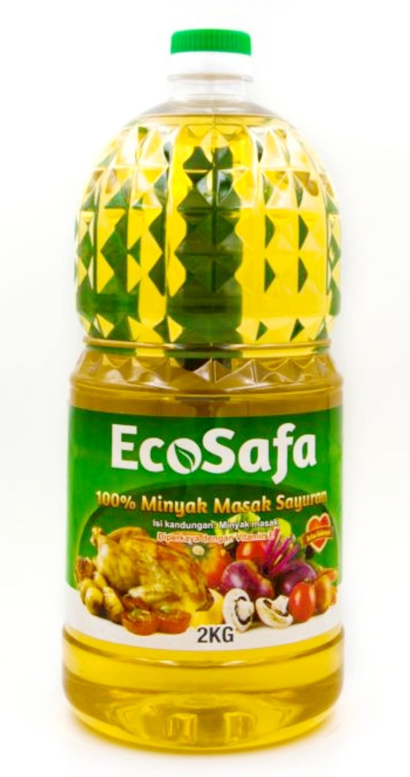 Ecosafa Cooking Oil (2kg) NATIONWIDE DELIVERY | Shopee Malaysia