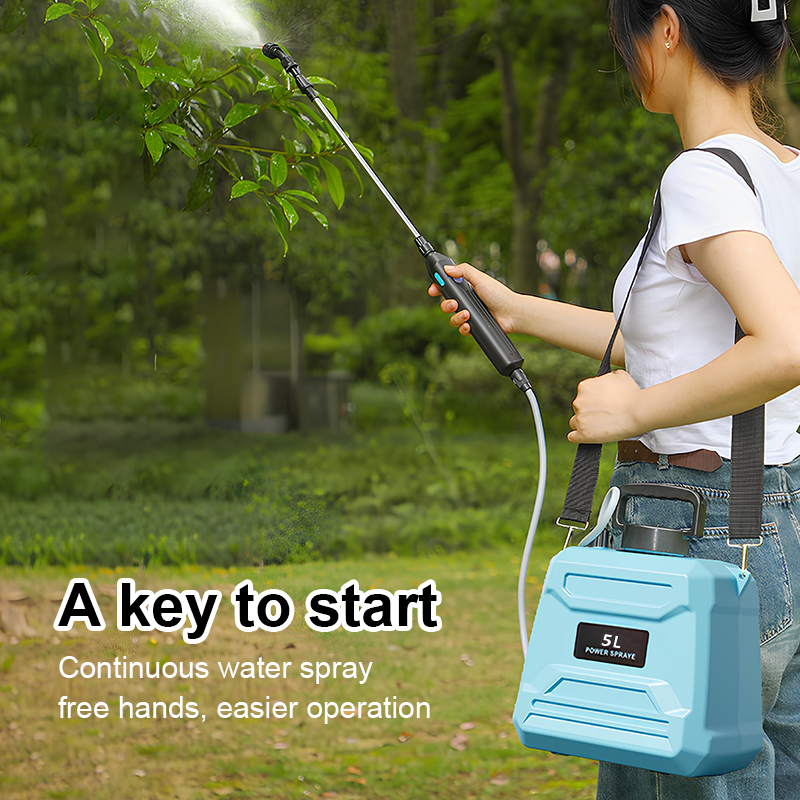 5/8L Portable Rechargeable Sprayer Chemical Garden Pressure Sprayer ...