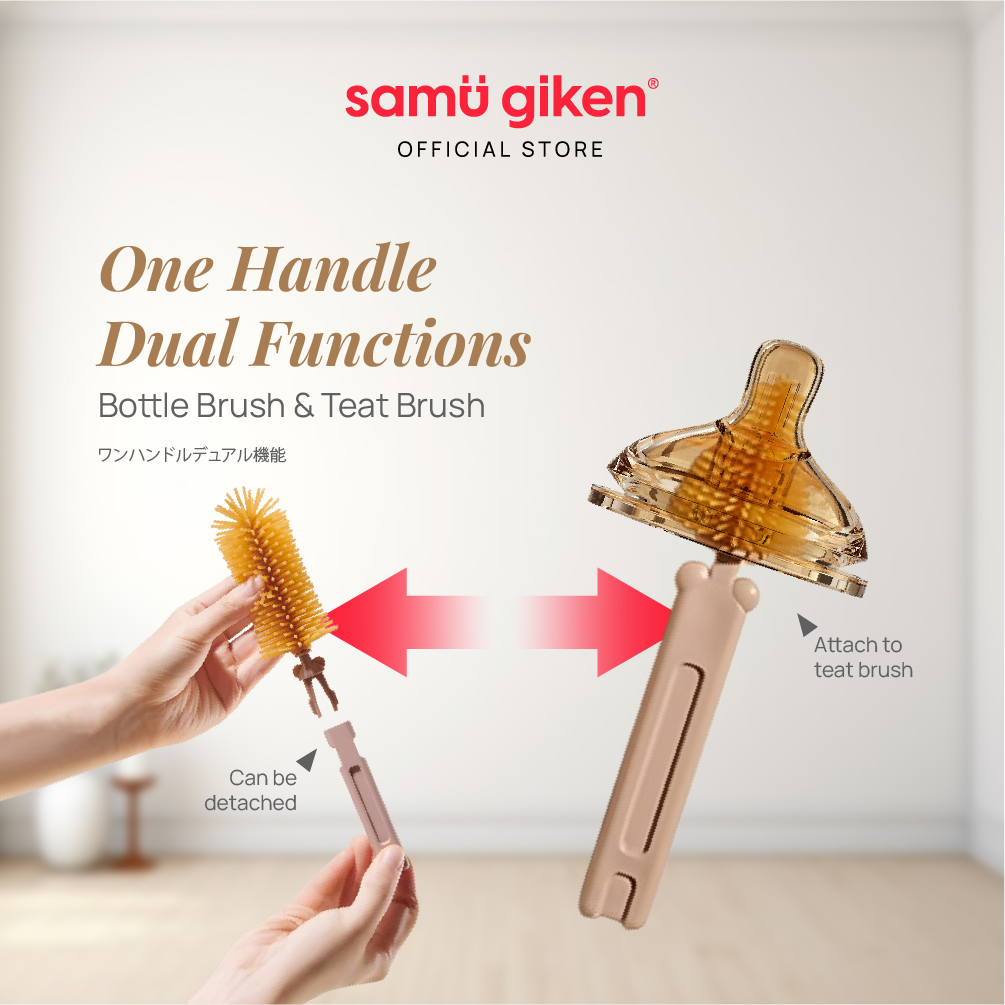 Samu Giken Berus Botol Beruang Kembara | Travel Bear Bottle Brush, Model: BC-BRUSH-TRAVELBEAR ...