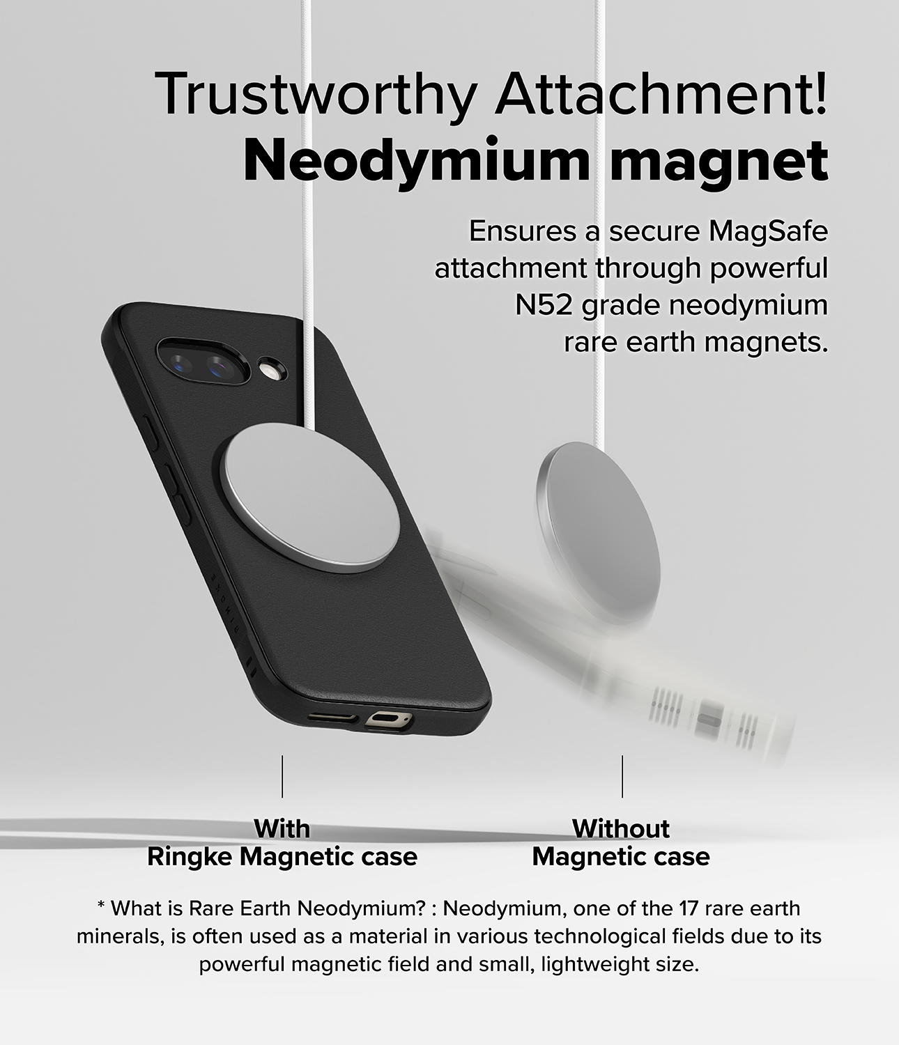 RINGKE® ONYX MAGNETIC Google Pixel 9a MagSafe Distinct Surface Heavy ...
