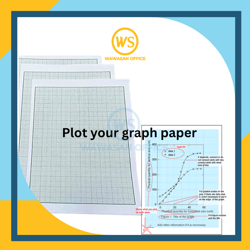 Graph Paper A4 / Kertas Graf A4 - 60gsm | 70gsm | Shopee Malaysia