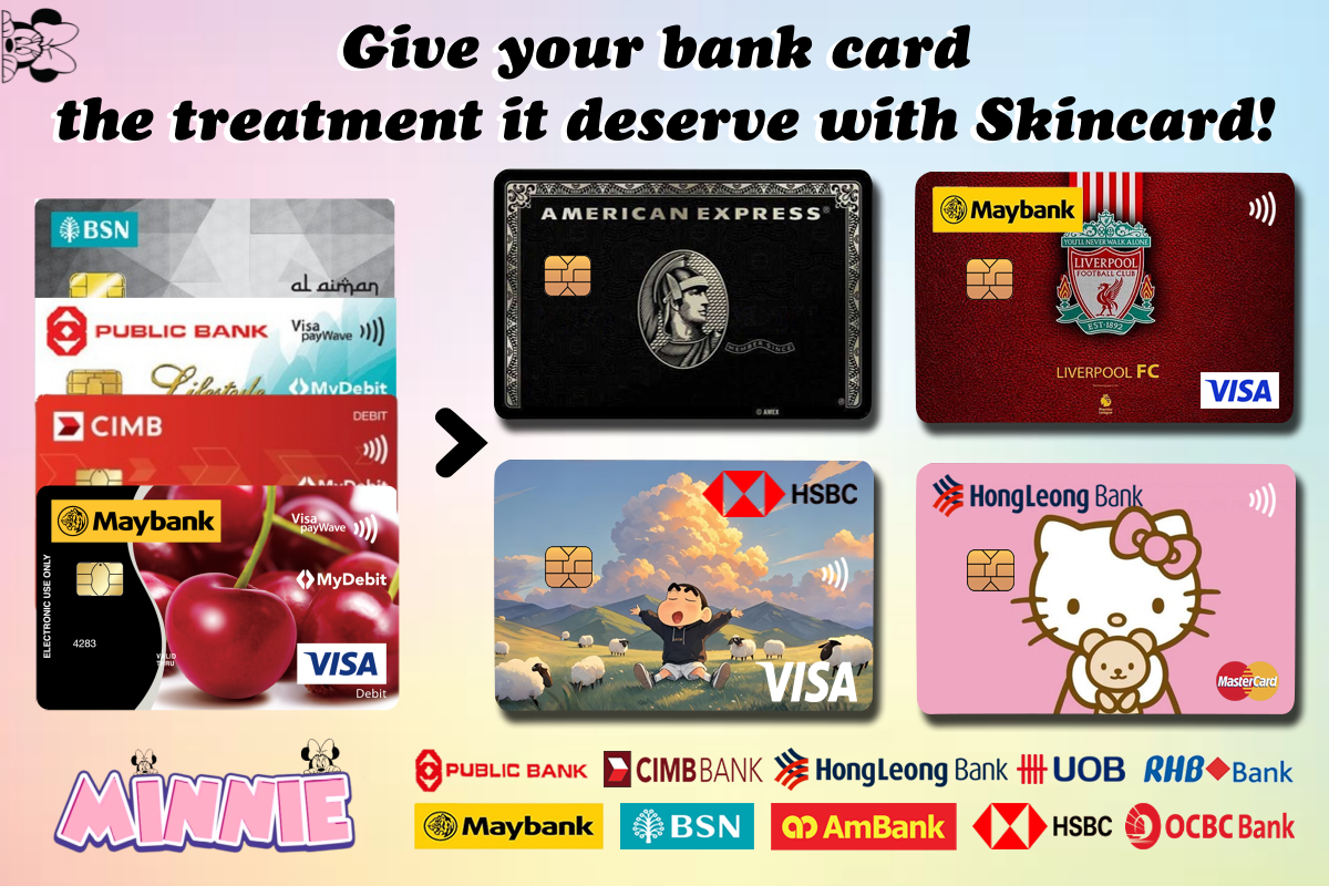 [ Couple Series 2 ] 2 pcs Touch n Go Card Sticker Cover TNG NFC Card ...