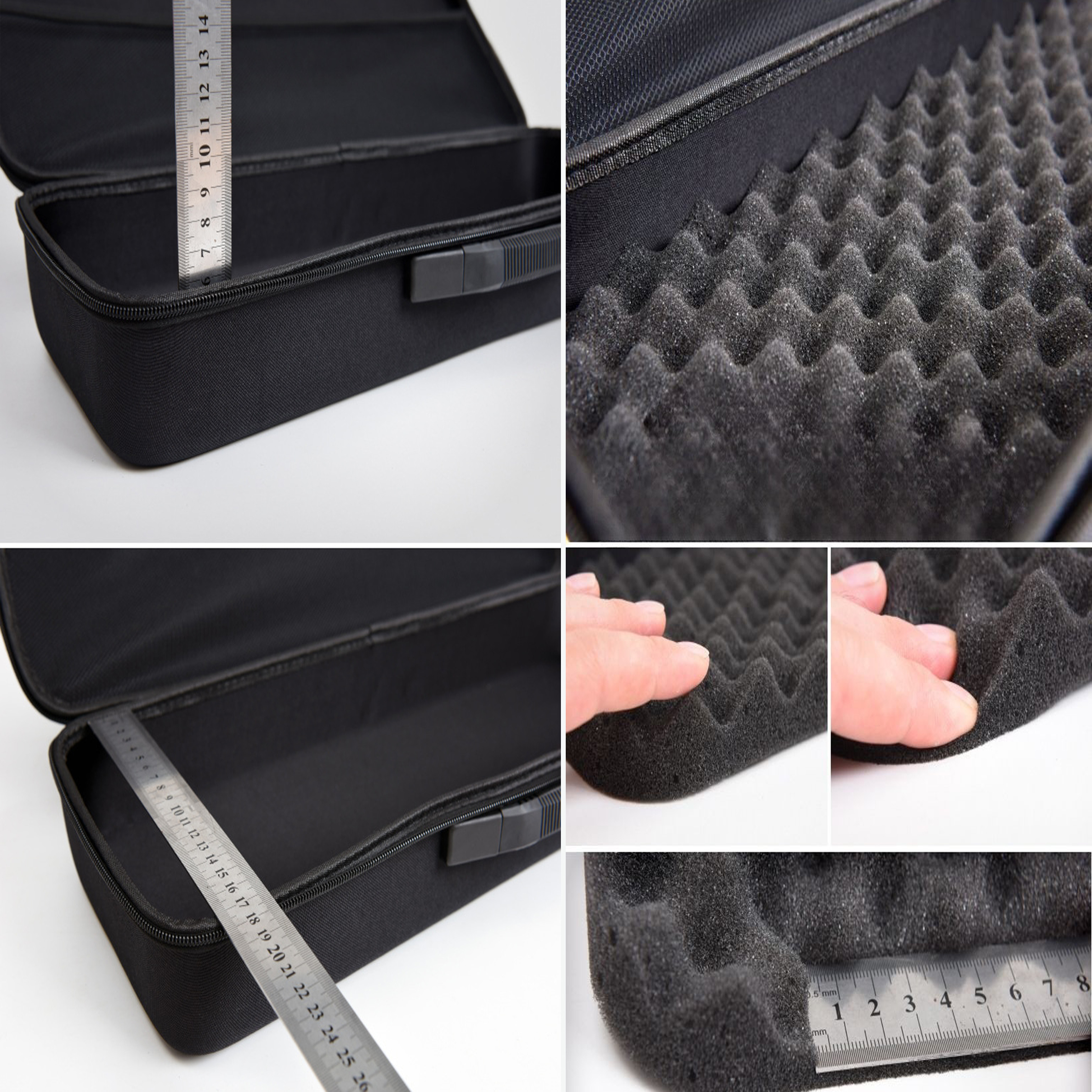 LEO 64CM Shockproof Waterproof Fishing Tackle Bag EVA Fishing Tackle ...