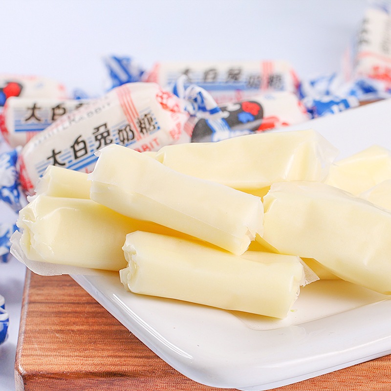 White Rabbit Candy 大白兔奶糖 Sweet Candy 牛奶糖 抹茶口味 巧克力口味 Milk Candy 儿童糖果 休闲 ...