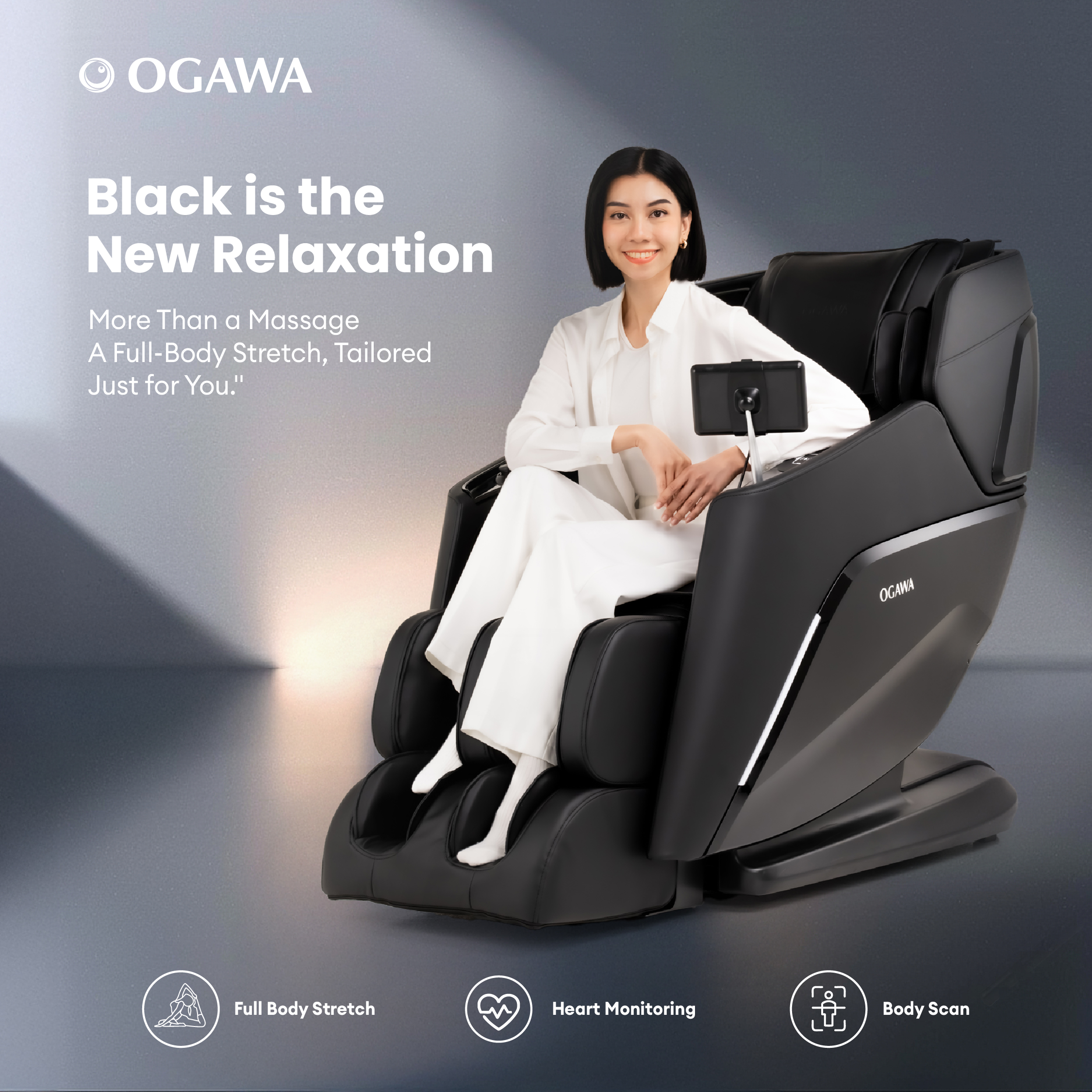[New Arrival 2025] OGAWA NUOVABLAC Duo Comfort Massage Chair Free ...