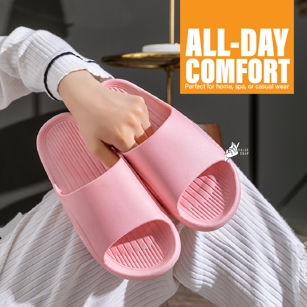 Selipar Getah Rumah Slipper Anti Slip Indoor House Slippers Rubber ...