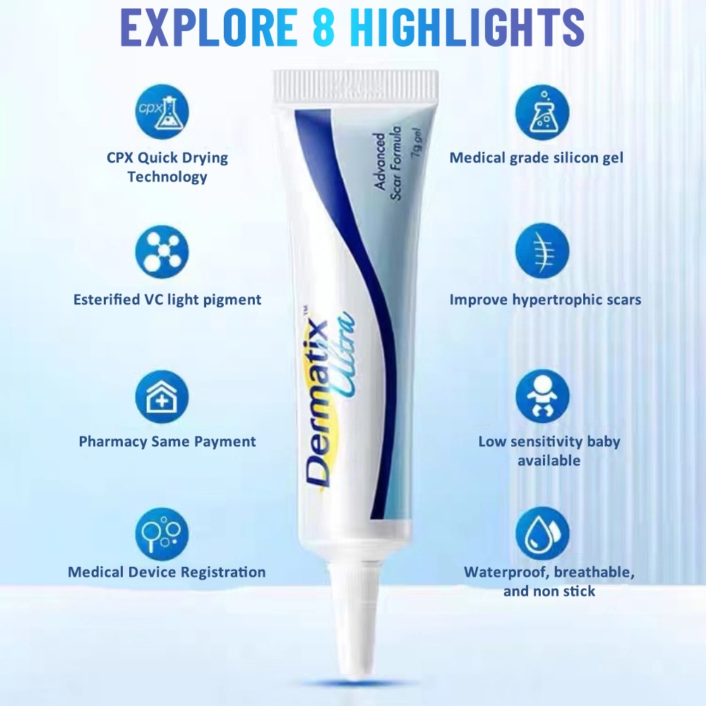 Lightening and Softening Repair Removal1 5g Ultra Scar Gel Scar ...