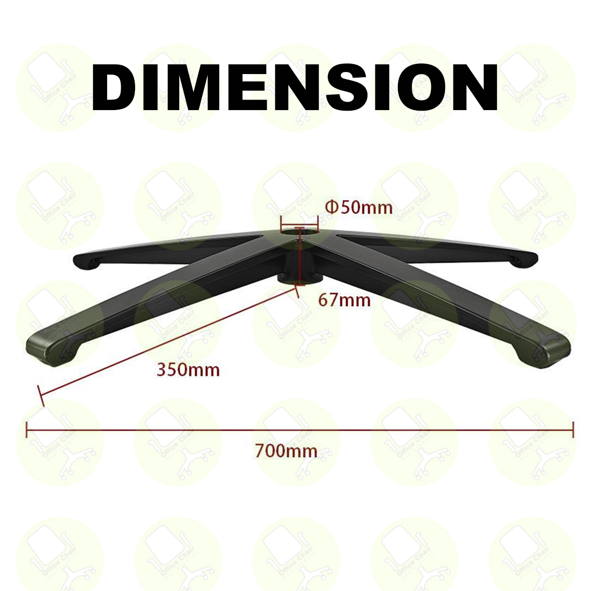 Heavy Duty Office Chair Base leg gaming chair base leg gaming chair ...