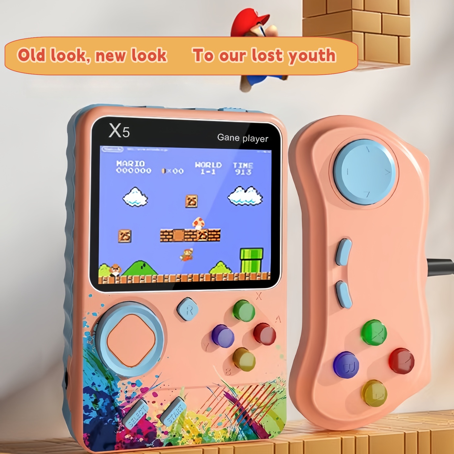 Game Console Super Mario G5 Sup Portable Video Handhelds Contra Mini ...