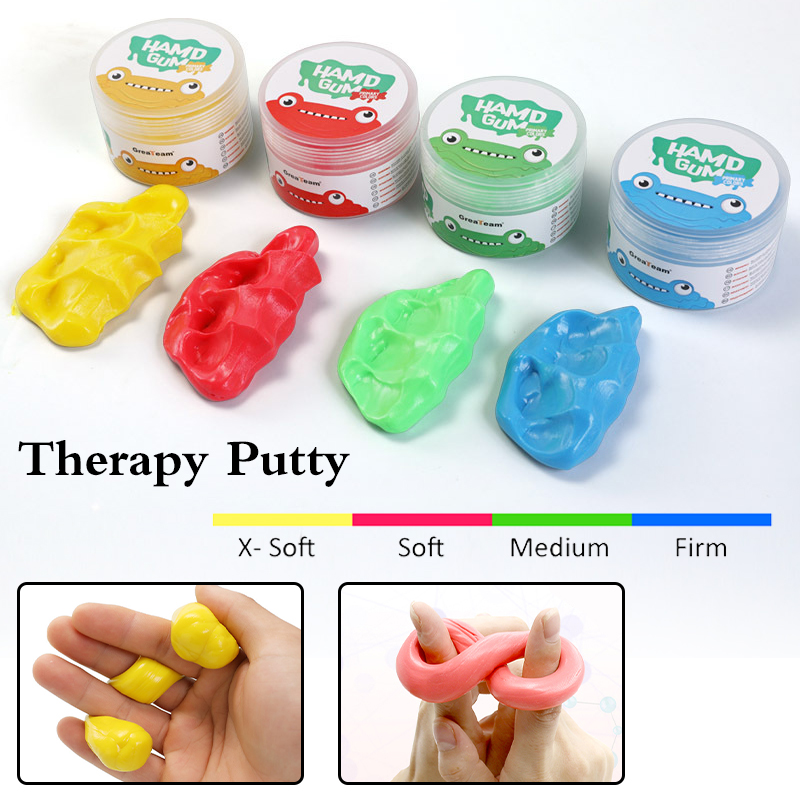 Therapy Putty 50g Physio Finger Exercise Fine Motor Skill Training ...
