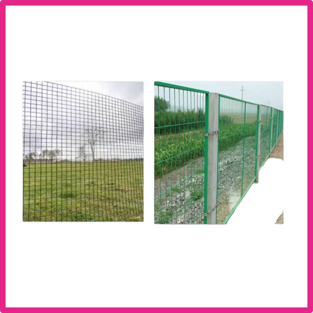 3ft x 45ft ± Green PVC Coated Galvanized BRC Welded Wire Mesh Net ...