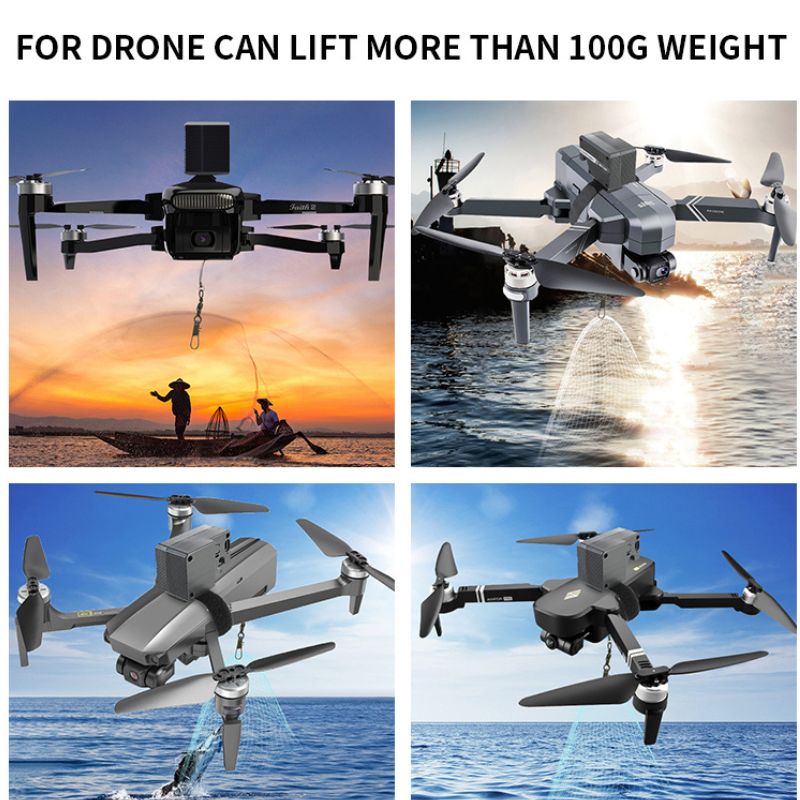 Drone Air Dropper Universal Operate 2.4G Remote Control Fishing Drop ...
