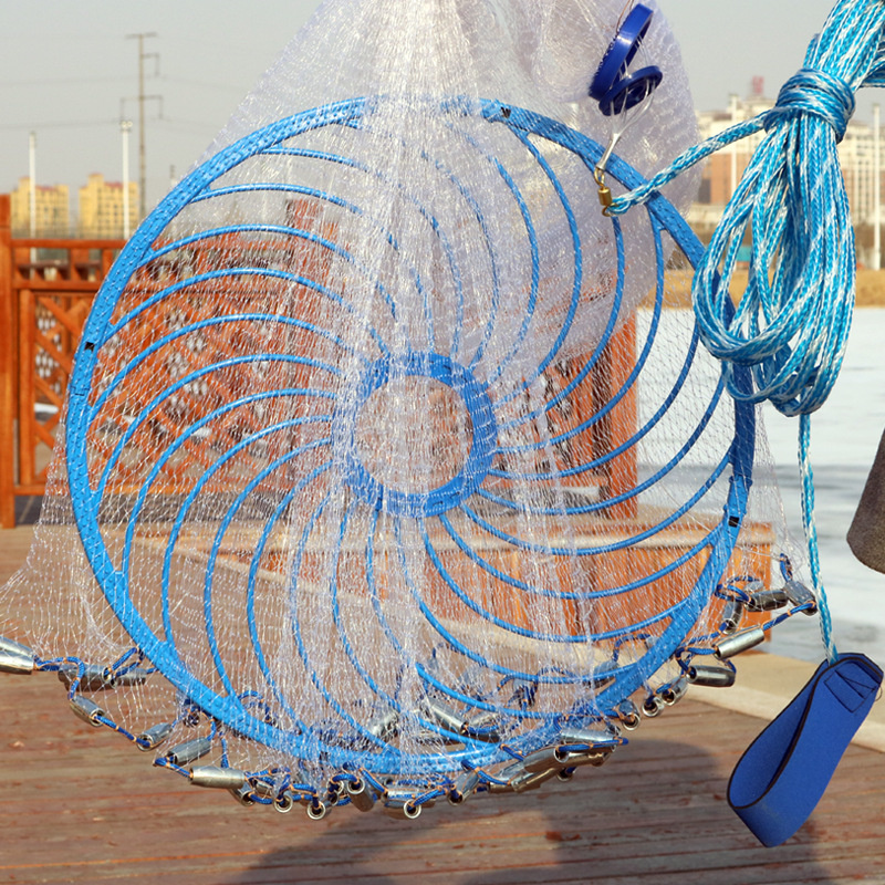 Hand Casting Fish Net Jaring Ikan Jala Ikan Fishing Net Bubu Ikan BuBu ...