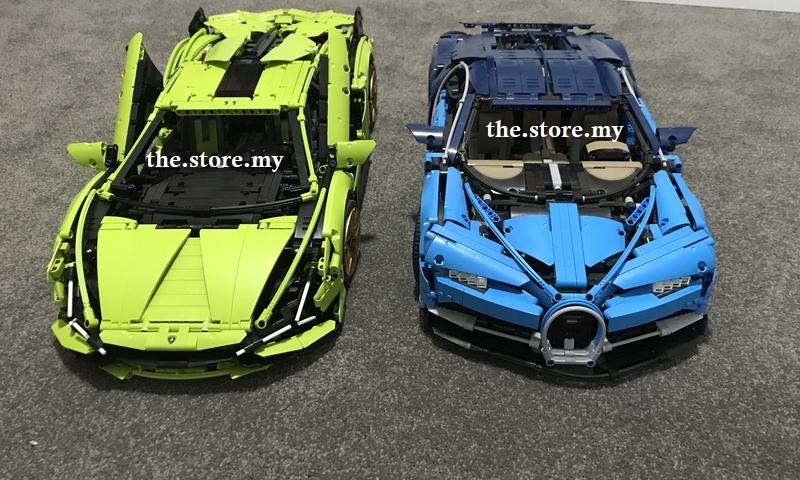Bugatti Chiron 1:8 Technic Bricks 4031Pcs Assembled Super Car Bricks ...