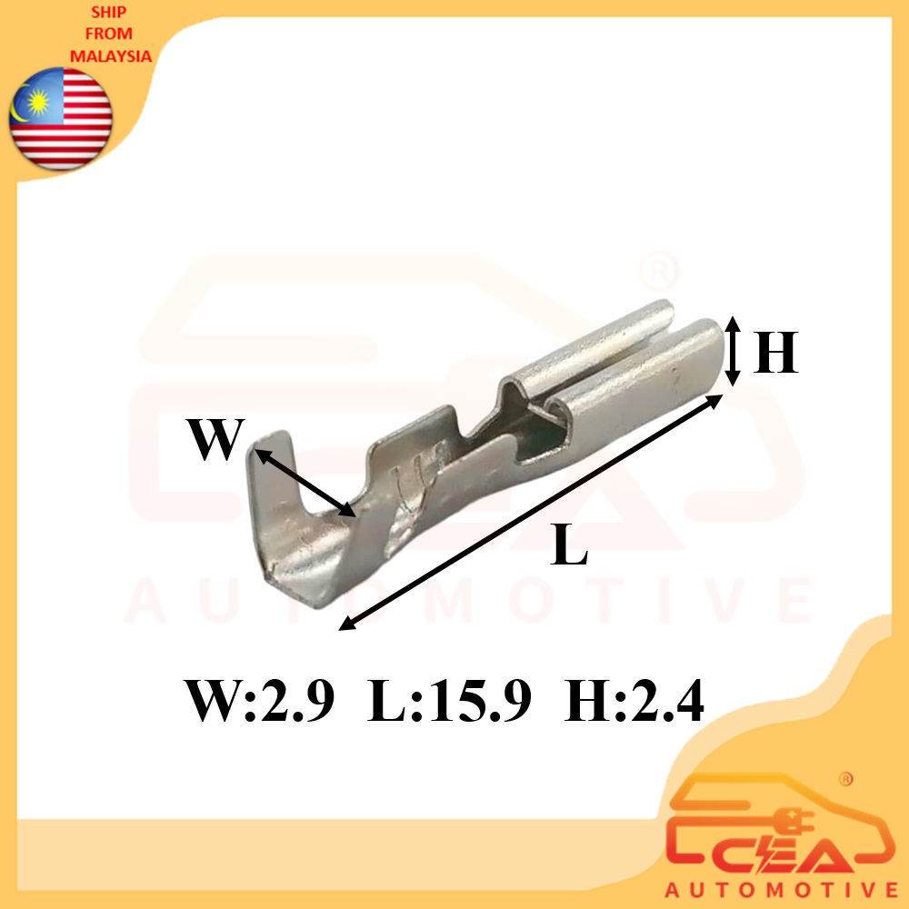 10PCS 100PCS 2 SERIES FEMALE CRIMPING TERMINALS PIN SUMITOMO ELECTRICAL WIRE CONNECTORS PINS ...