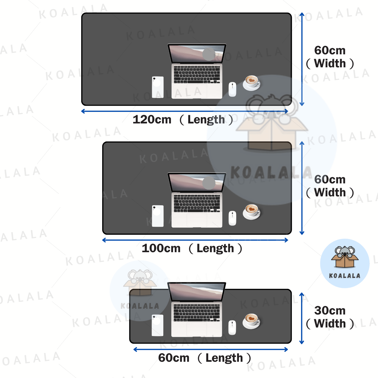 Leather Desk Cover Thick Leather Portable Anti-slip Smooth Mouse Pad ...