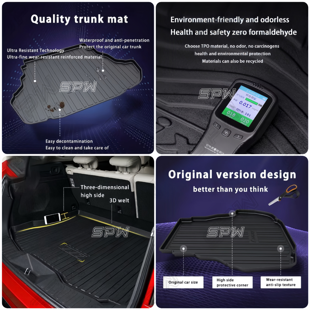 Perodua/Proton/Honda BOOT TRAY Trunk Cargo Mat Rear Bonnet TPO Cover ...