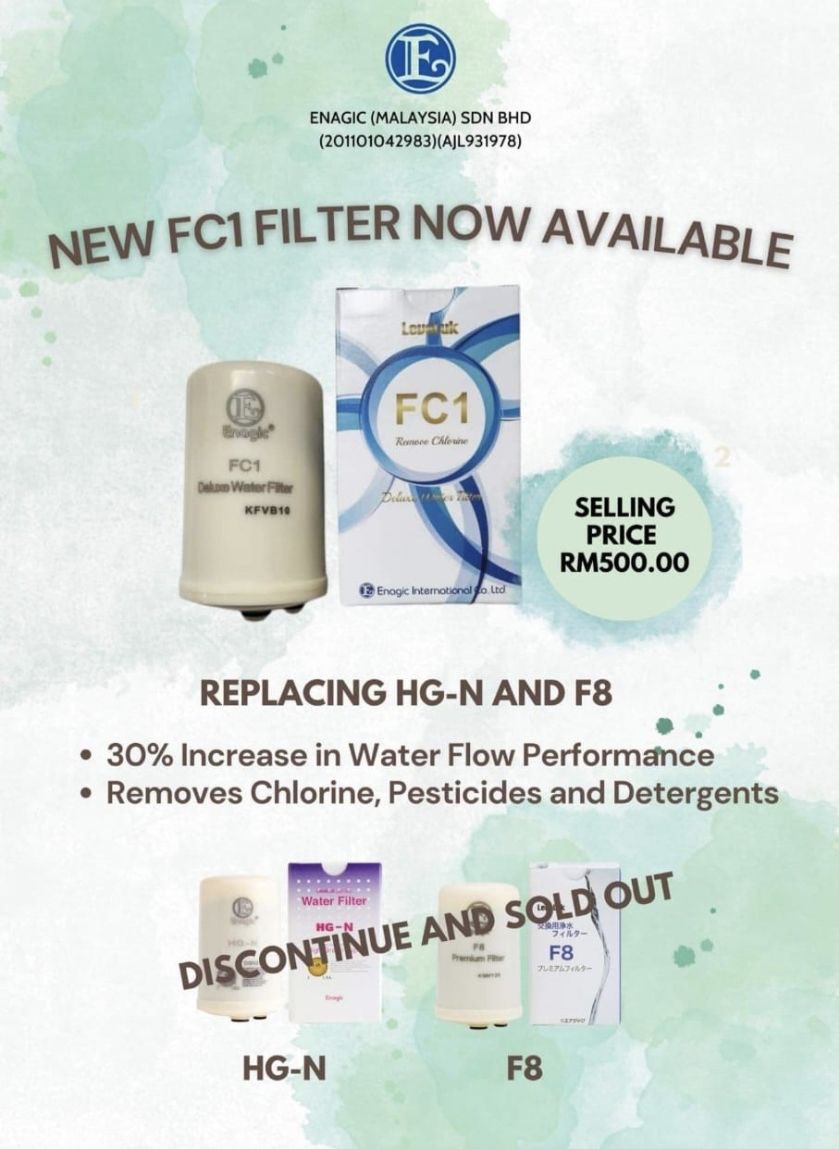Kangen FC1 Replacement Filter (for models Leveluk K8, SD501, SD501 ...