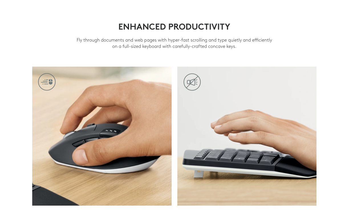 Logitech Mk850 Multi Device Wireless Keyboard And Mouse Combo 2 4ghz Wireless And Bluetooth