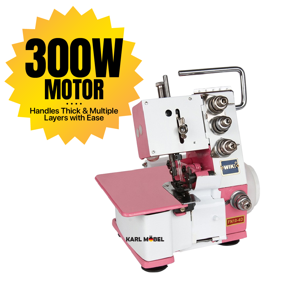 Mesin Jahit Tepi WIKI BL4-434D / WIKI FN10-4D 4-Threads sewing machine ...