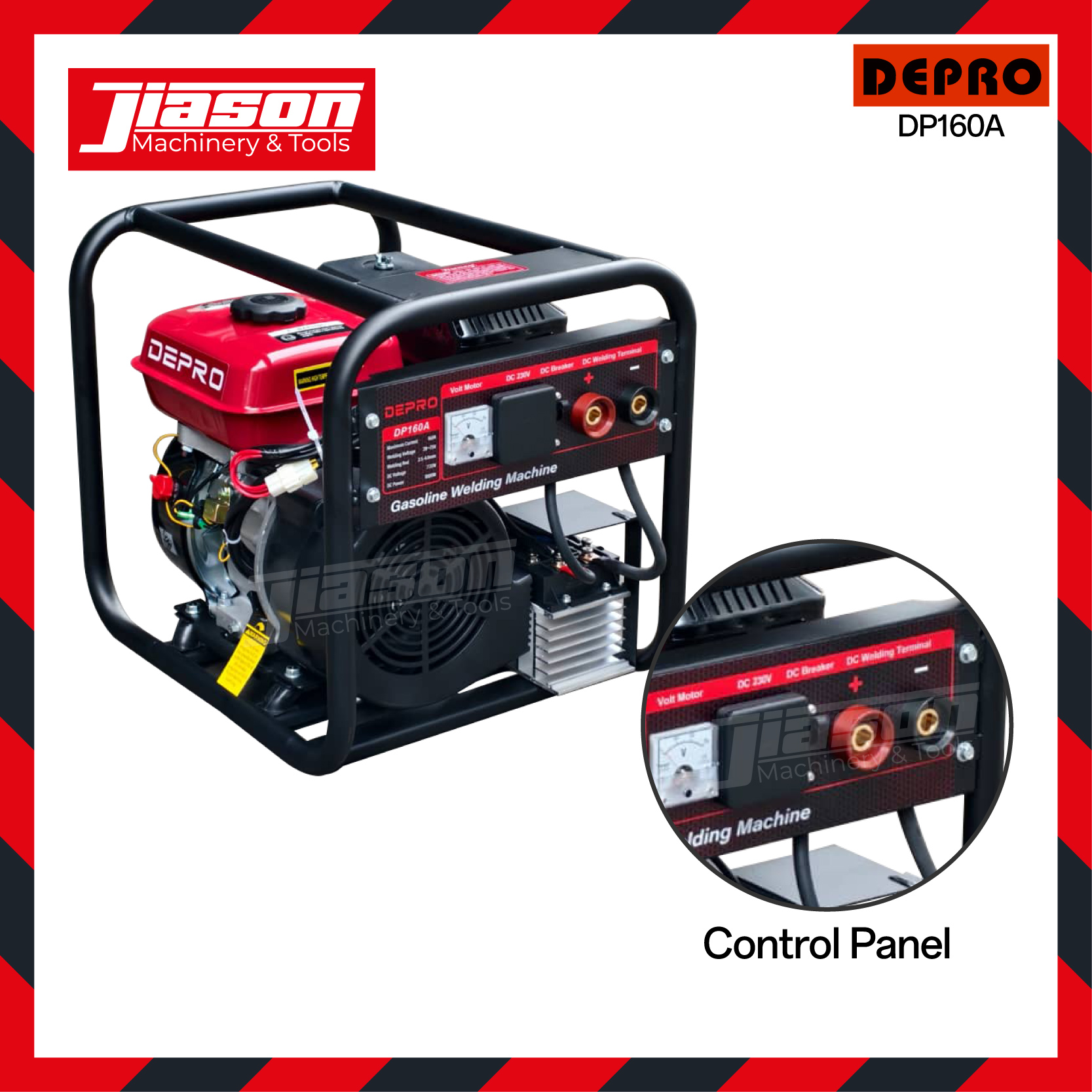 DEPRO DP160A 7HP Gasoline Welding Generator / Penjana | 1000W | Heavy ...