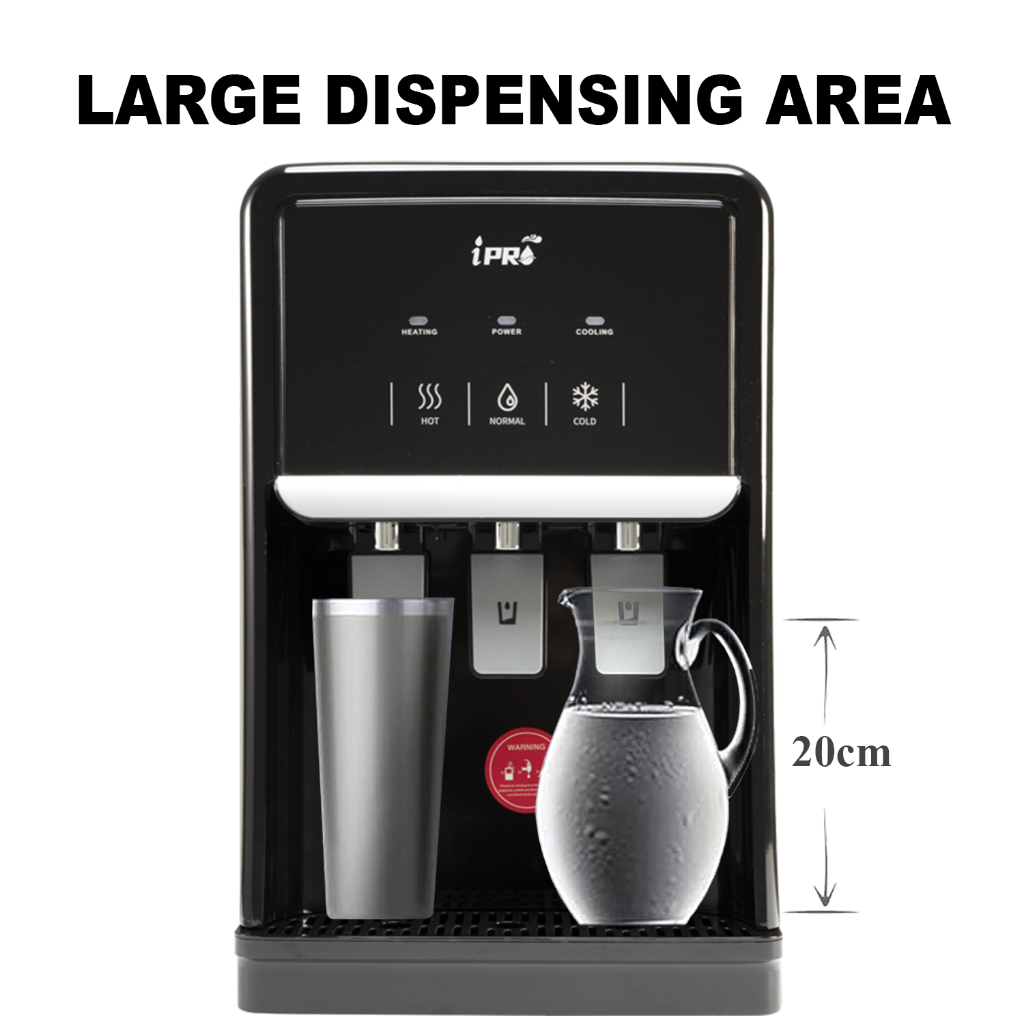 iPRO Mild Alkaline Hot Warm Cold Model: GX95/GX81T Desktop Water ...