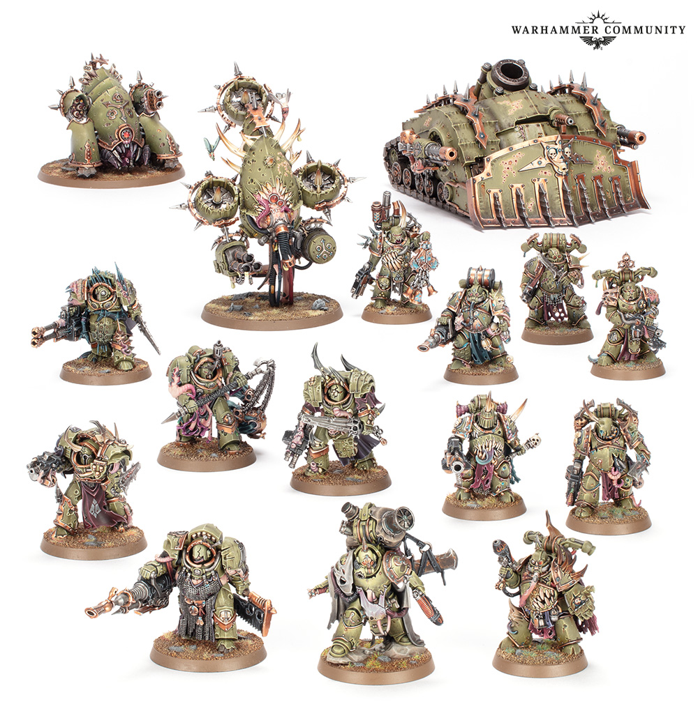 Death Guard Battleforce: Poxwrought Vector - Warhammer 40,000 | Shopee ...