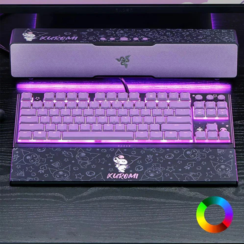 Razer Ornata V3 Tenkeyless Low Profile Gaming Keyboard (Kuromi Edition ...