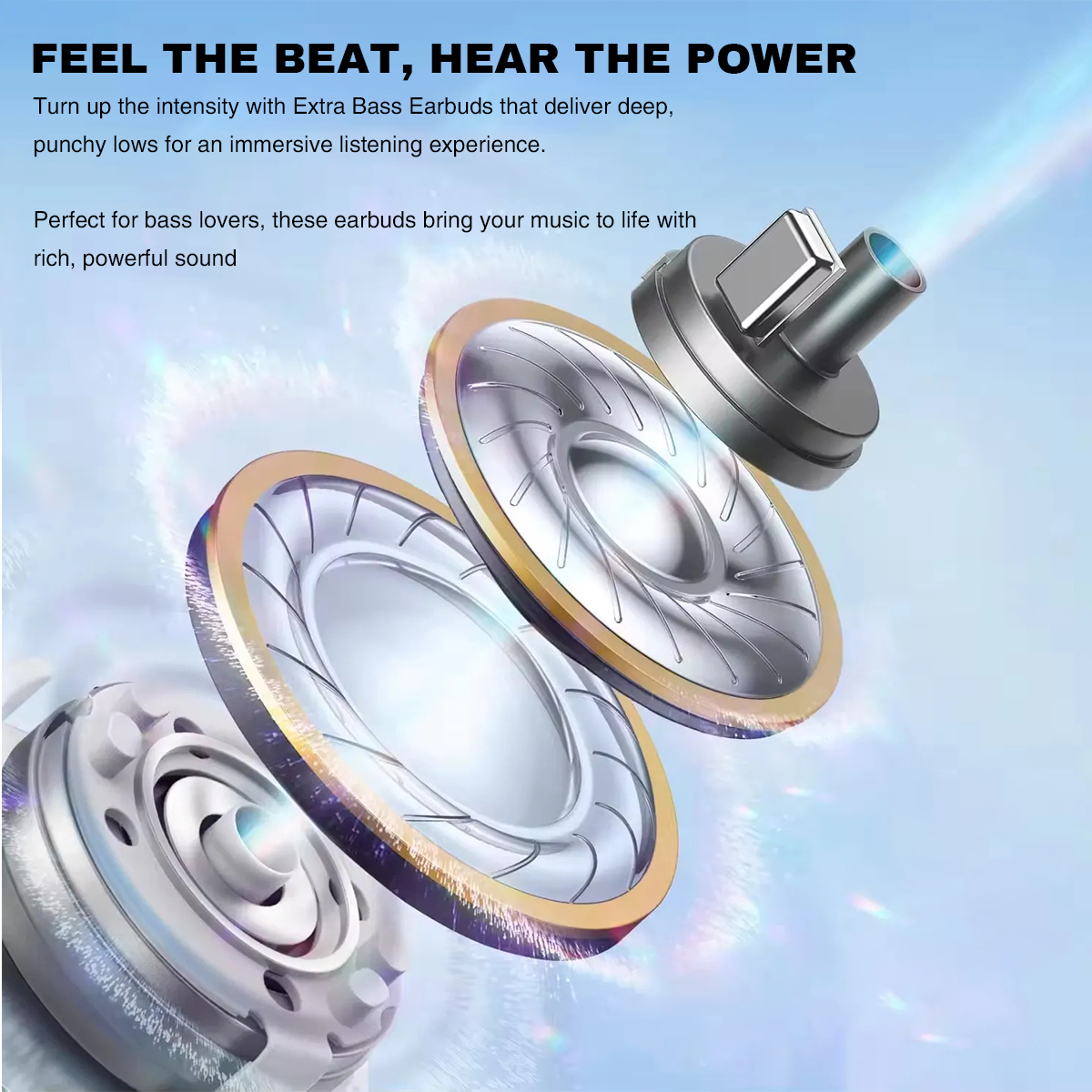 Vinnfier VF Momento True Wireless Stereo Earbuds with Deep Bass Crystal ...