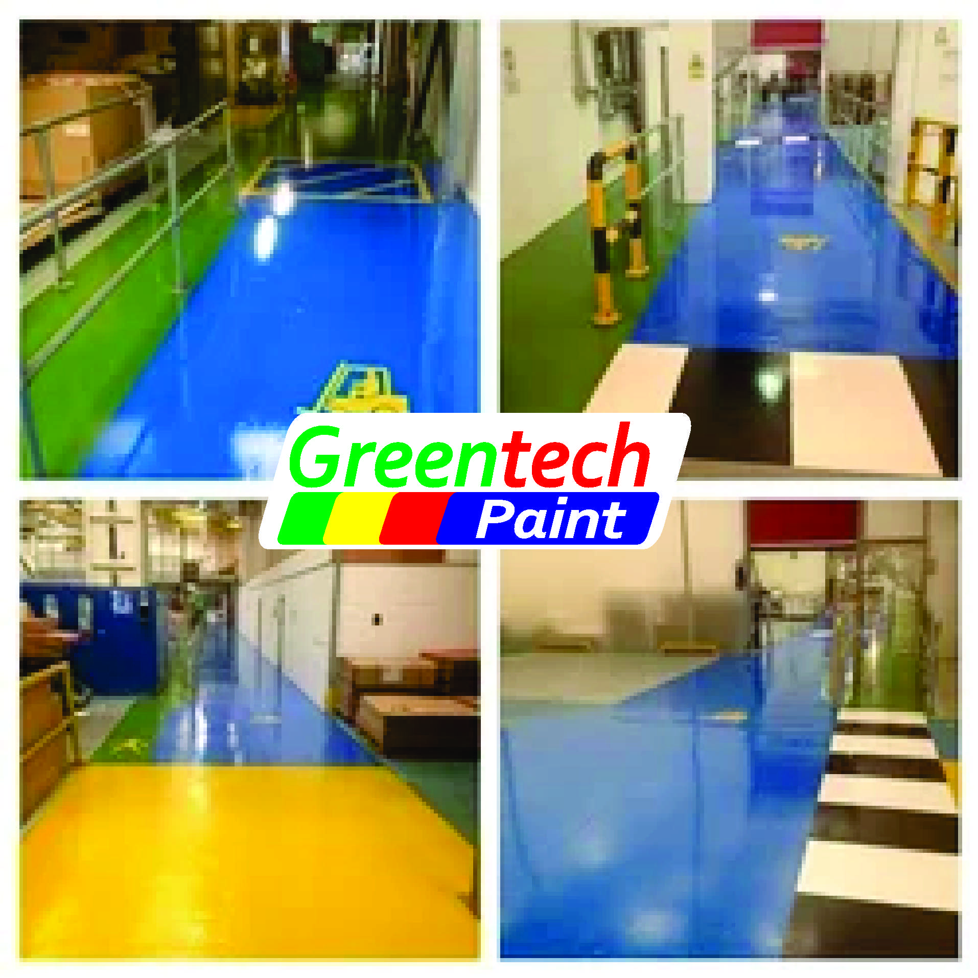 ( 5L ) Epoxy Floor Paint Coating ( GREENTECH EPOXY ) 5L (Cat Lantai quality Epoxy) 5liter epoxy ...