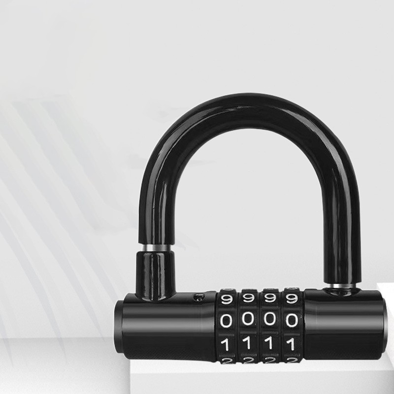 U-shaped Lock The Professional Number Lock Anti Cut Secure Zinc Alloy ...