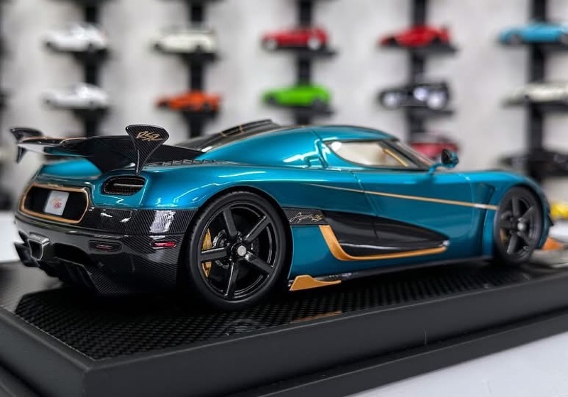 VMB Model 1:18 Diecast Koenigsegg Agera RS Vehicle Model Car Collection ...
