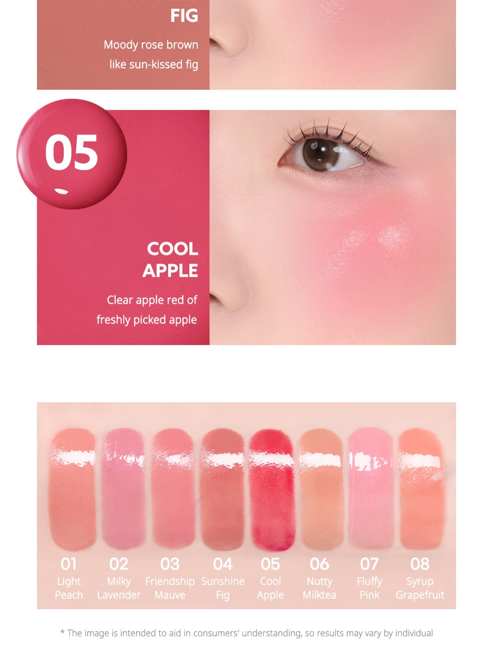 PERIPERA Syrupy Tok Cheek - 15 Colors to Choose | Shopee Malaysia