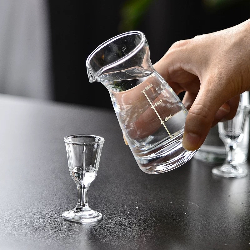 (6pcs)10ML/005 Liquor Glass / Shot Wine Glass / Maotai Glass White Wine ...