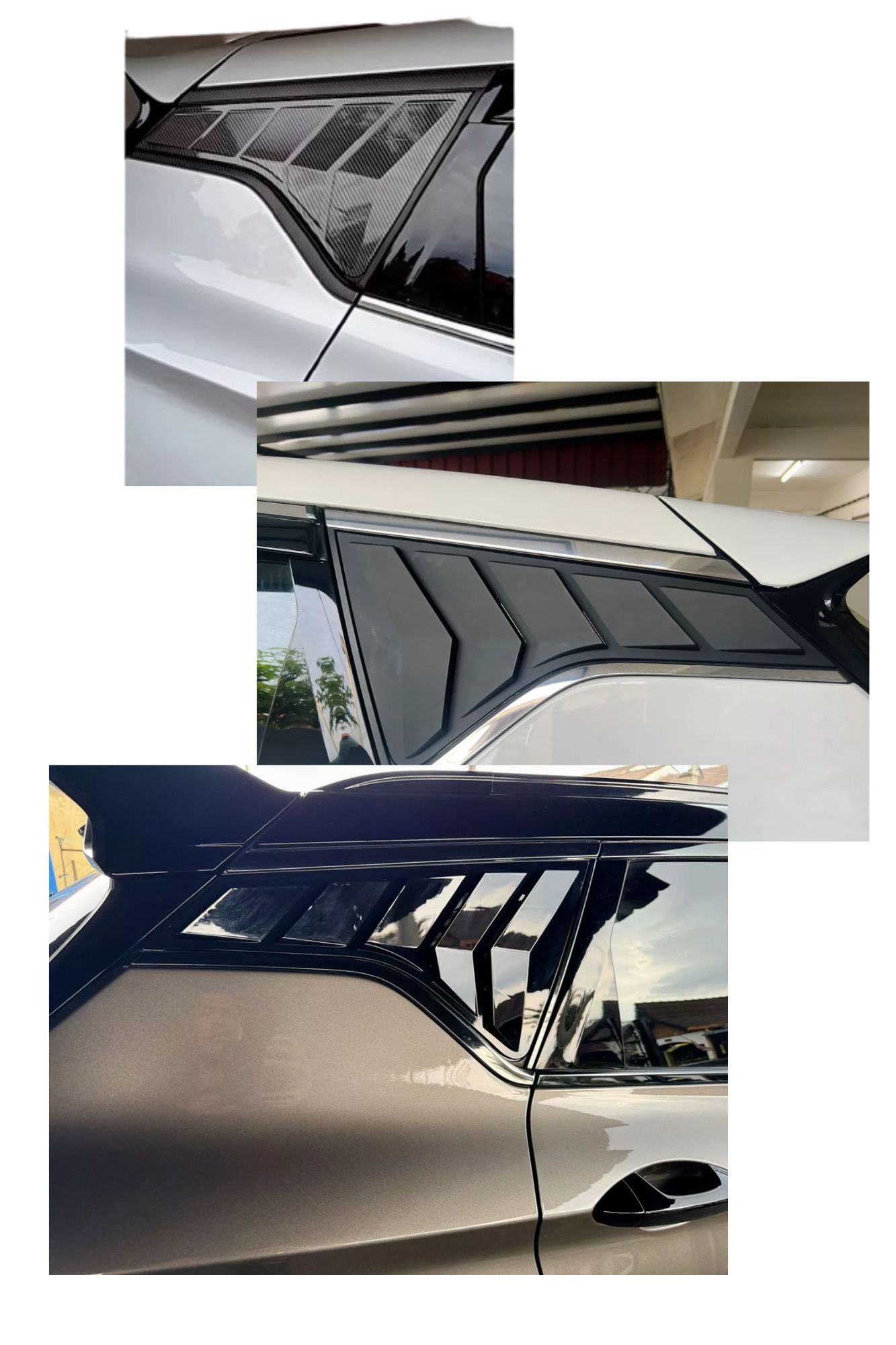 Proton X50 Window Cover Mustang Rear Side Window Cover Triangle ...