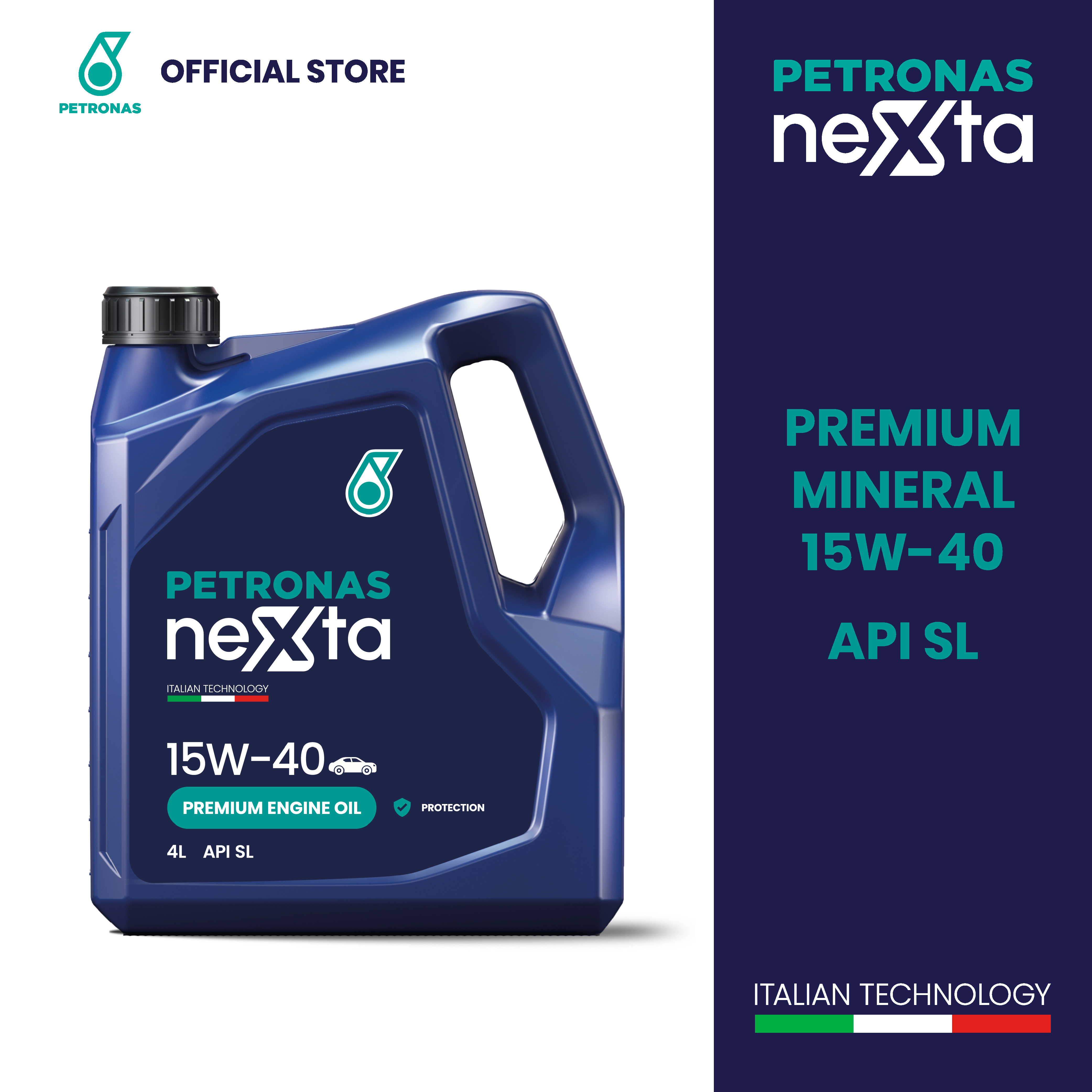 PETRONAS NEXTA 15W40 SL Engine Oil (4L) SIRIM | Shopee Malaysia
