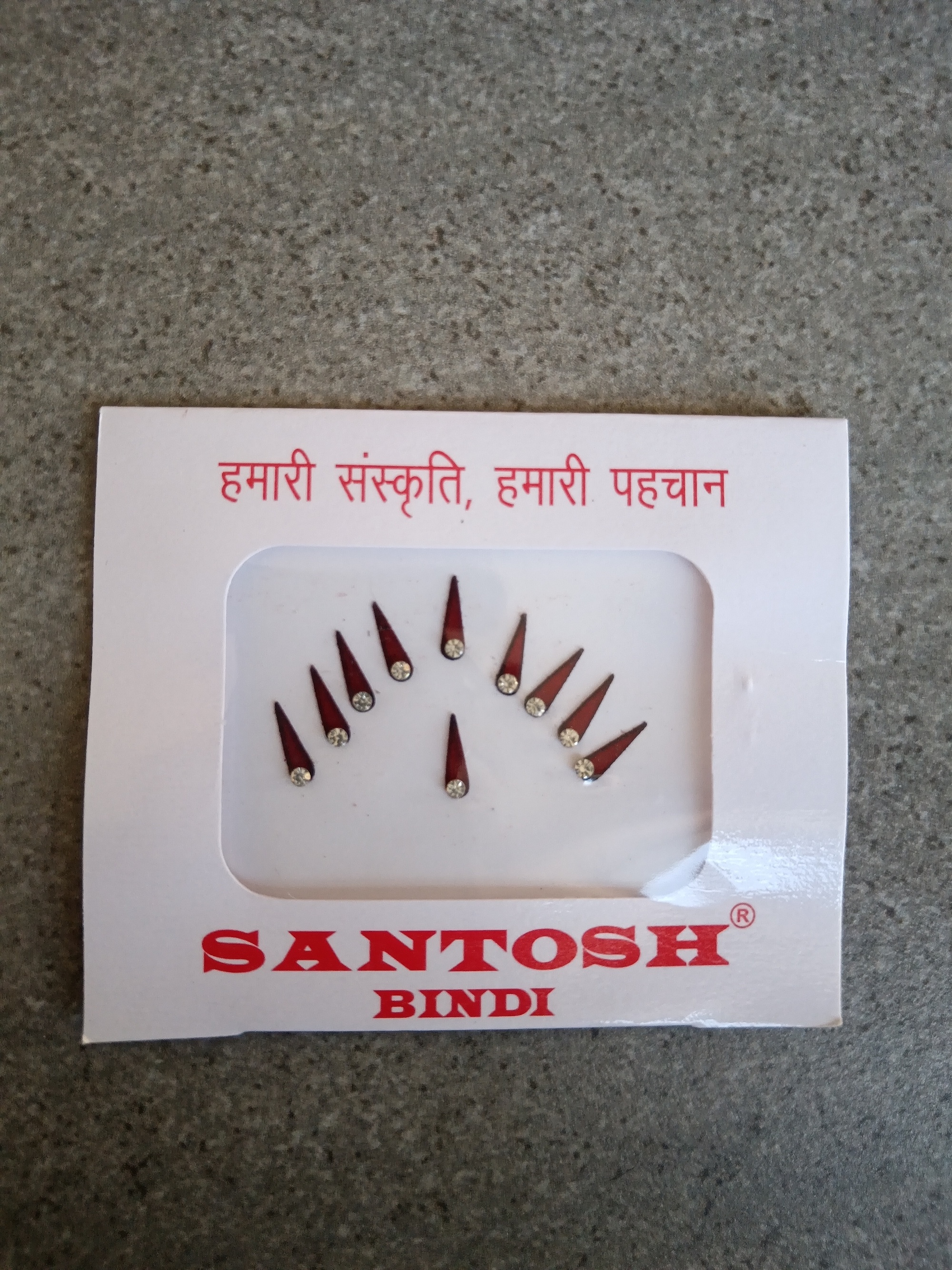 Fancy Stone Design Indian Sticker Pottu Forehead Bindi Potu Wear ...