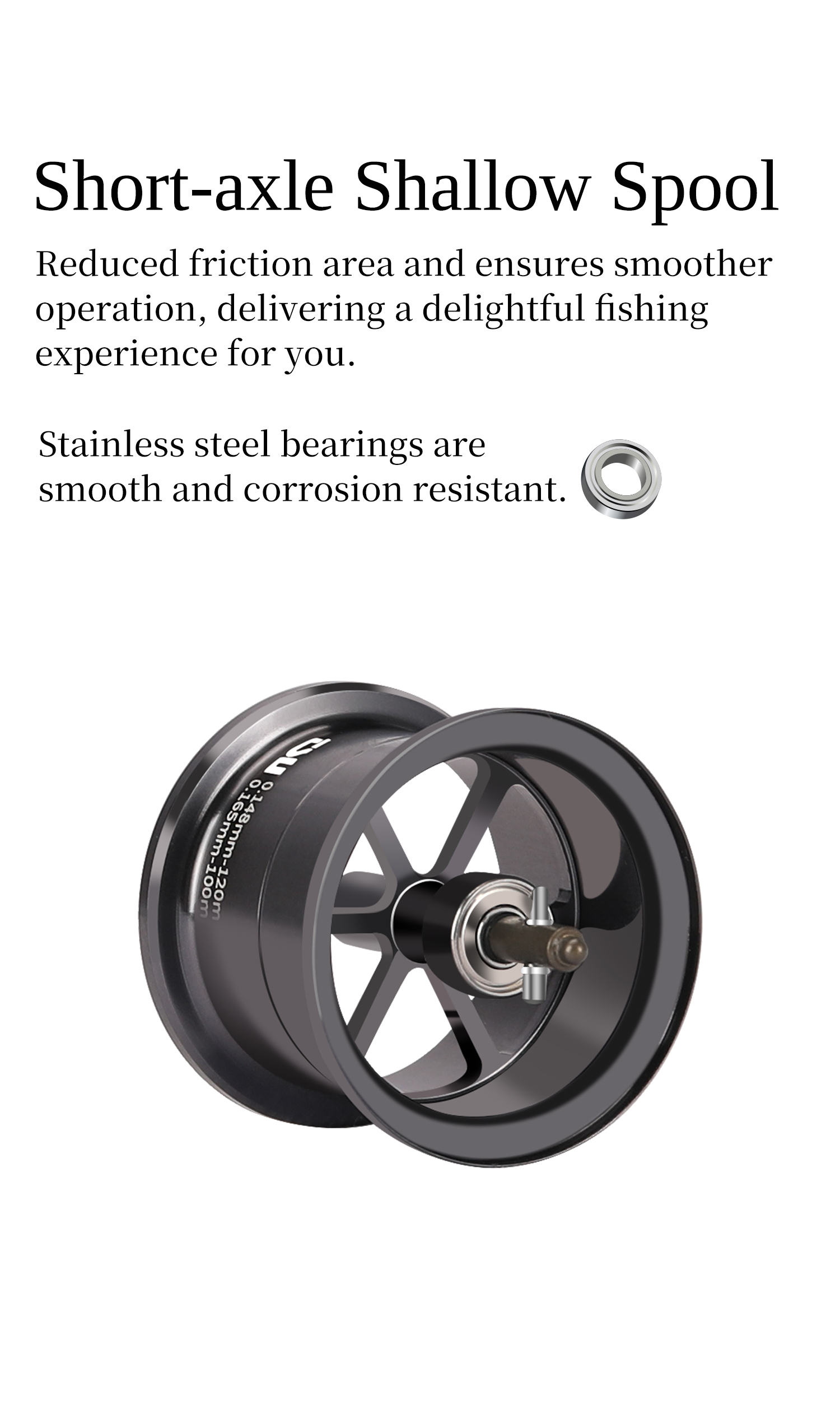 Tsurinoya Malaysia DARK WOLF Ultra KF50 BFS/MesinUltraLight/Casting ...