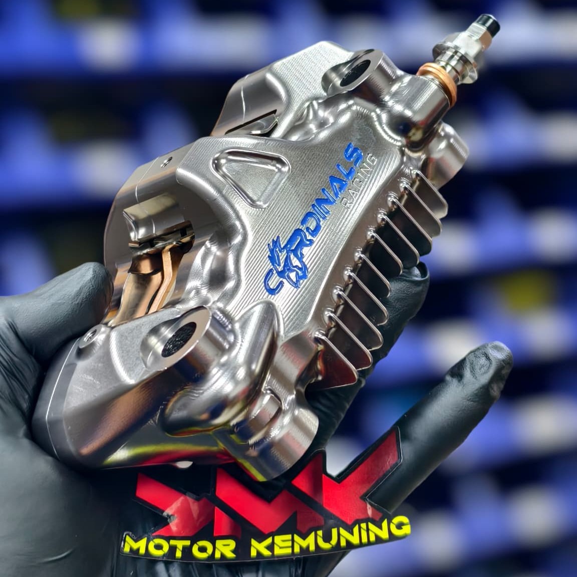 CARDINALS RACING GP4 RACING SPEC 4 POT 30MM COOL FINS BRAKE CALIPER ...