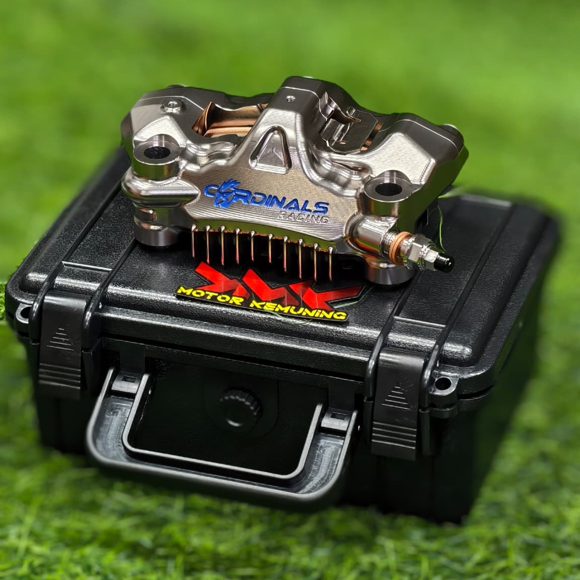 CARDINALS RACING GP4 RACING SPEC 4 POT 30MM COOL FINS BRAKE CALIPER ...