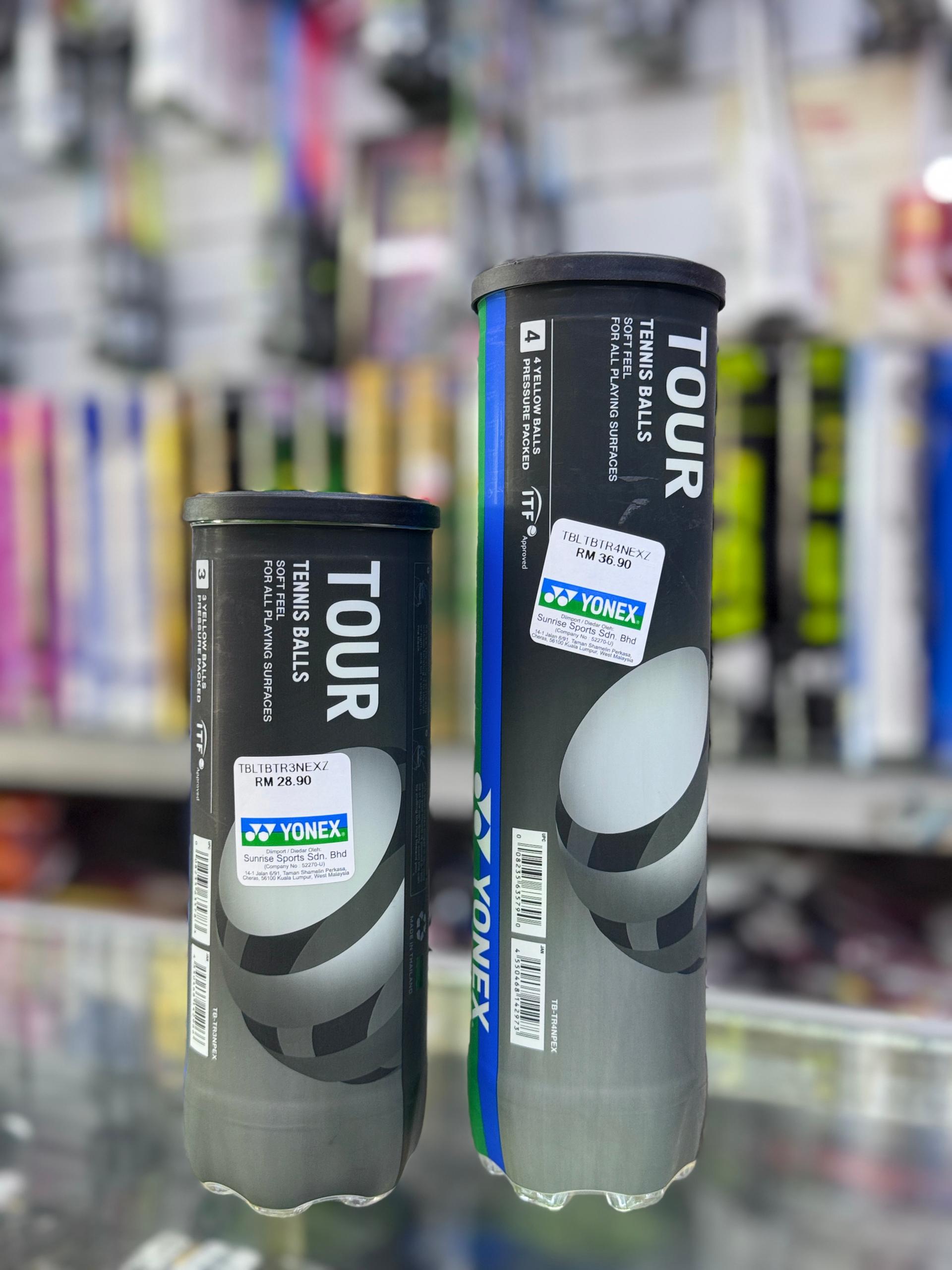 Yonex Tennis Ball Tour Platinum TB-TP4EX (1 Can / 4 Balls) | Shopee Malaysia