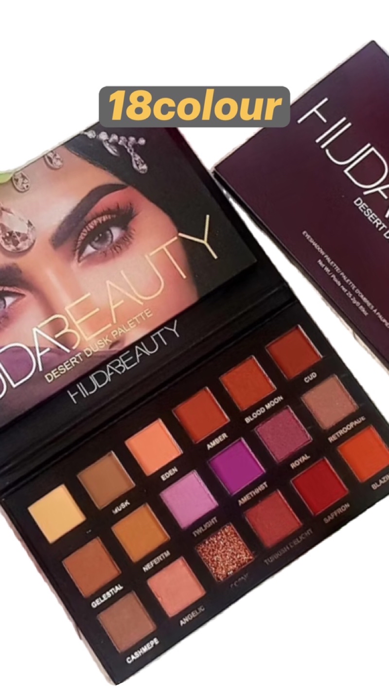 HUDA BEAUTY EYES SHADOW 18COLOUR’S | Shopee Malaysia