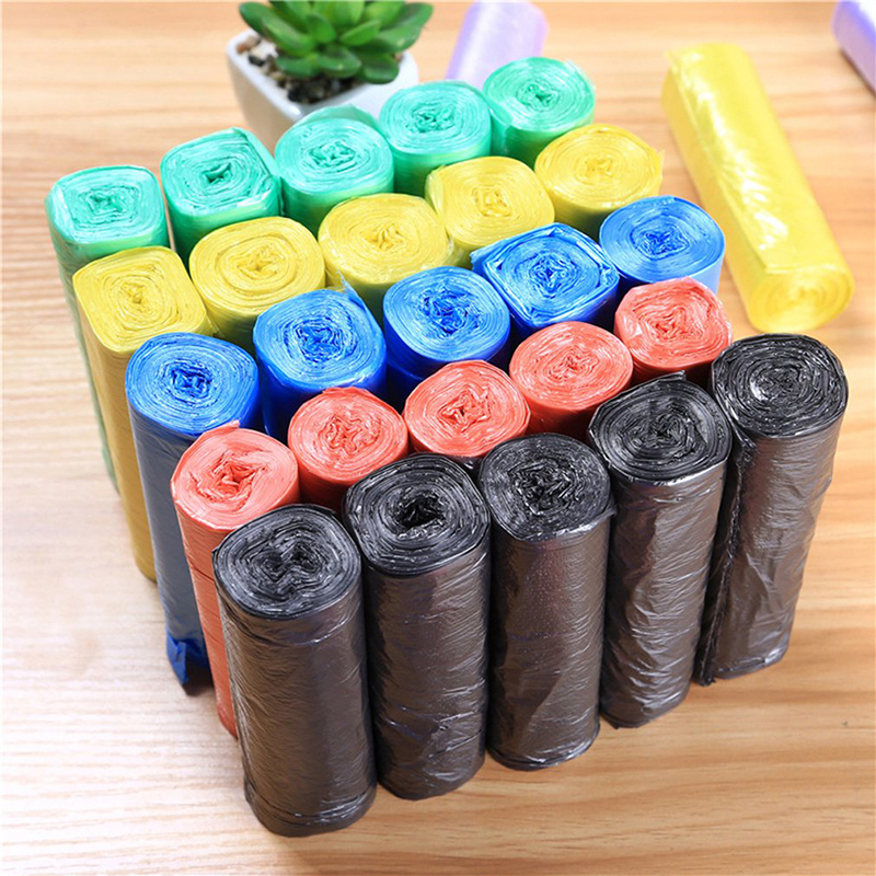 75pcs Plastik Sampah Garbage Bags For Home Waste No Smell Disposable ...