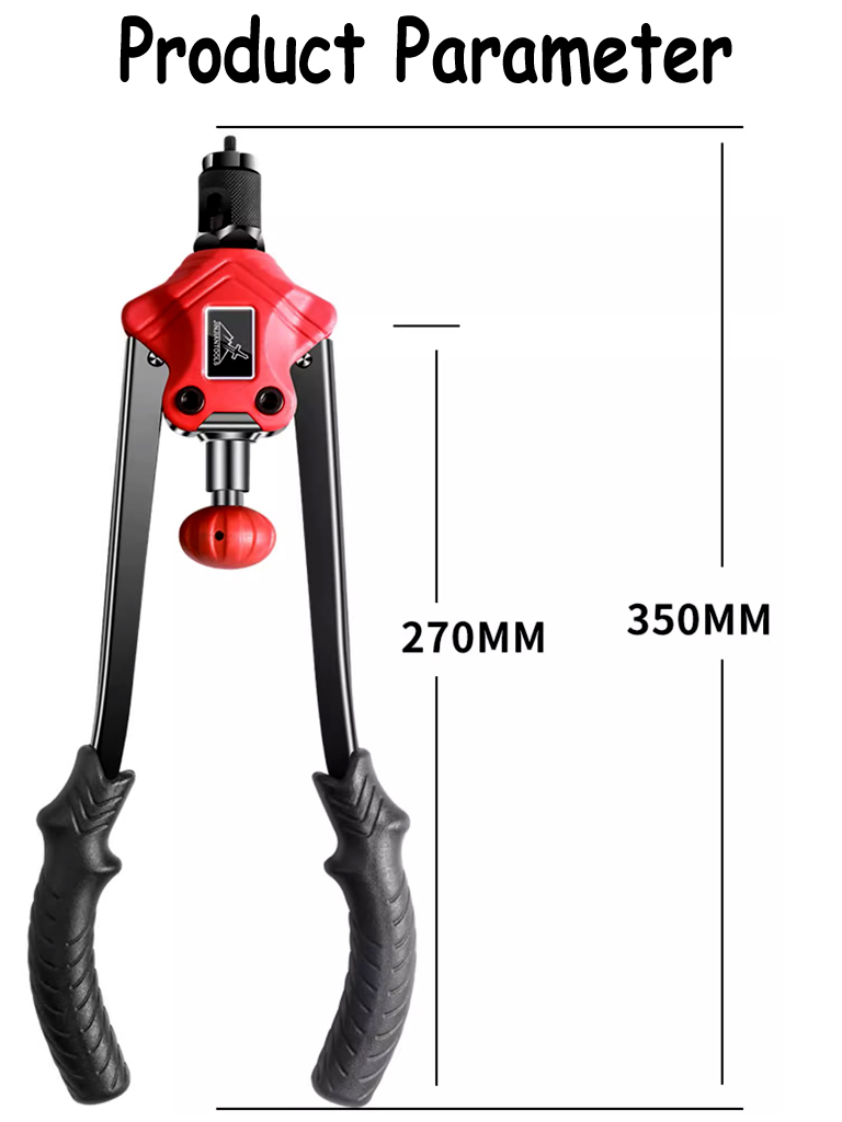Screw In Rivet Tool, Manual Rivet Machine/ Skru Masuk Alat Rivet ...